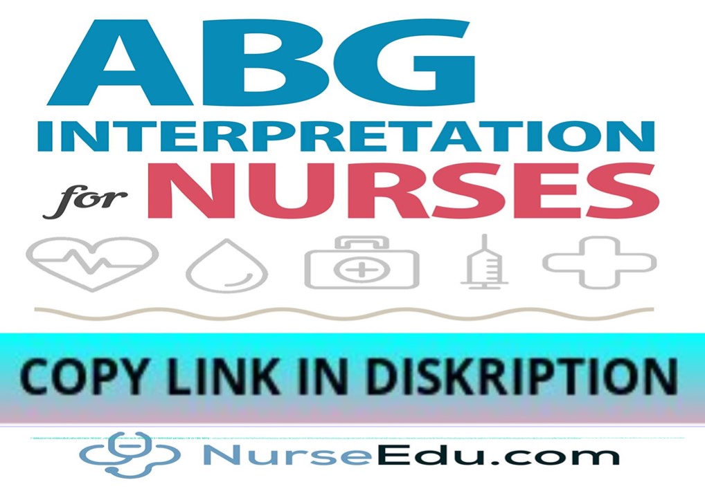PDF/READ/DOWNLOAD ABG Interpretation for Nurses: Everything ...