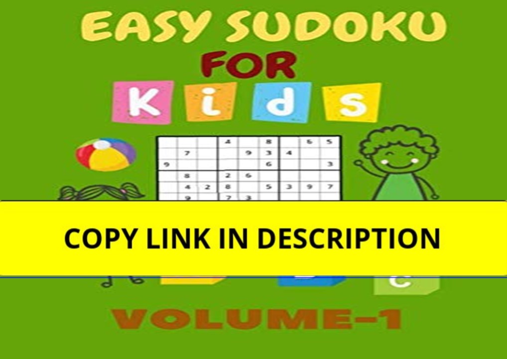 PPT – $PDF$/READ Easy Sudoku for kids volume-1: 100 fun sudoku puzzles ...