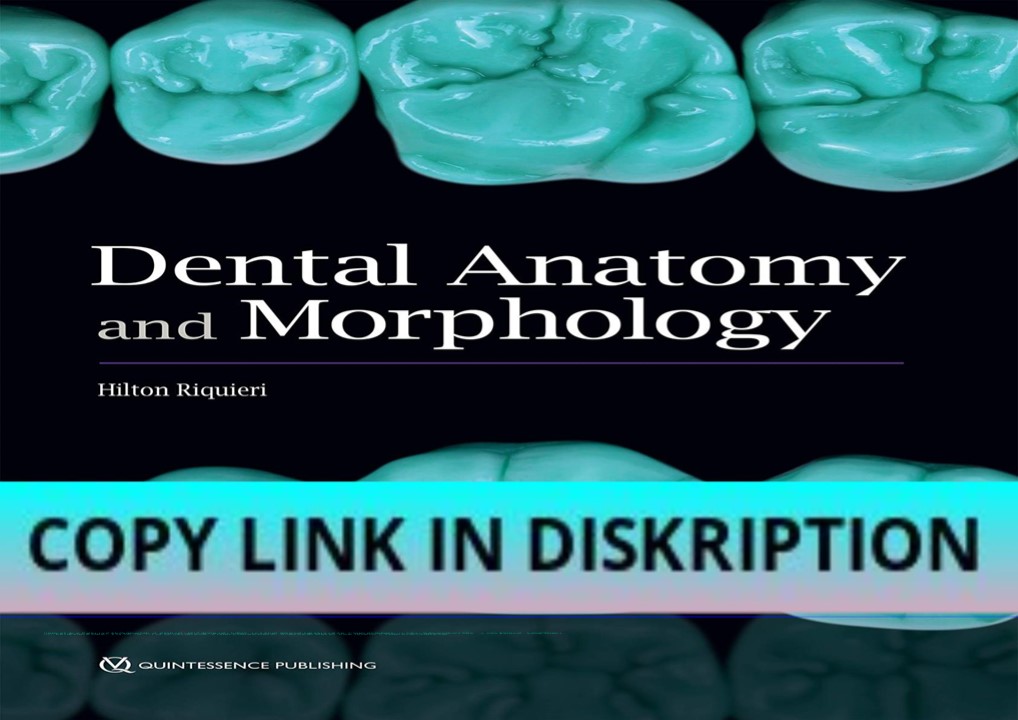 PPT – Read [PDF] Dental Anatomy and Morphology PowerPoint presentation ...