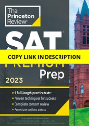 PPT – PDF Princeton Review Digital SAT Prep, 2024: 3 Practice Tests ...