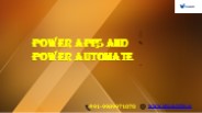 PPT – Power Apps and Power Automate Training PowerPoint presentation ...