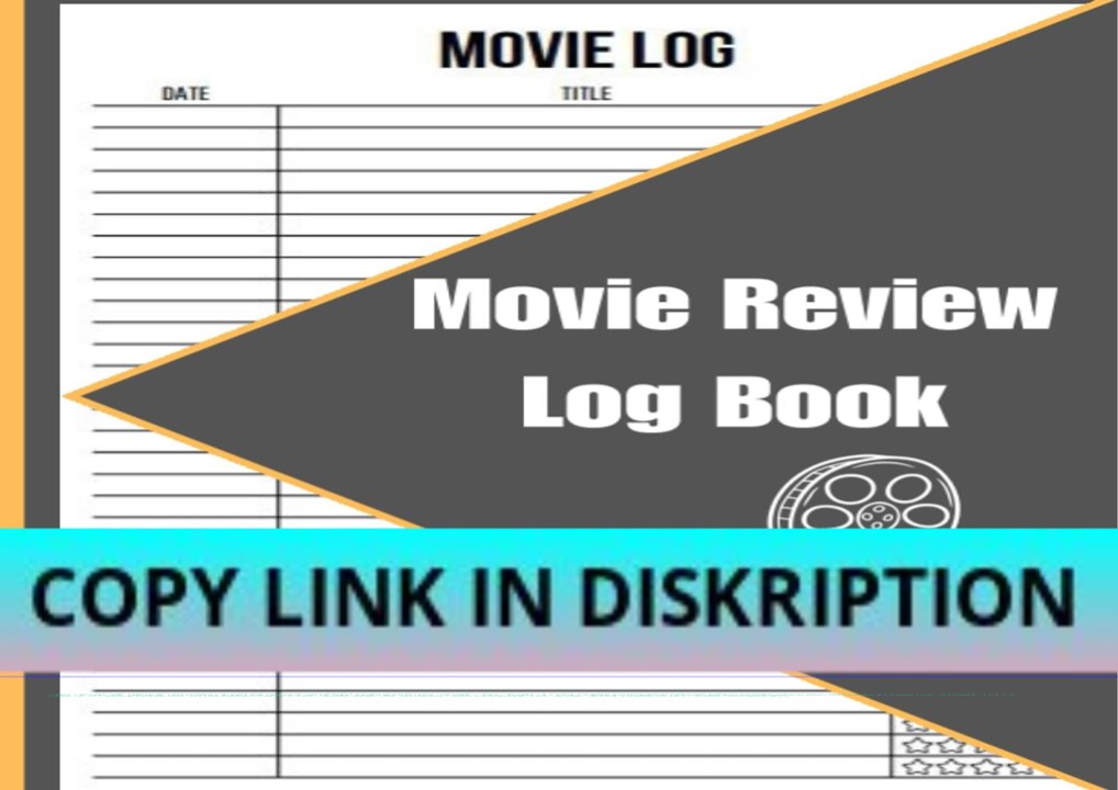 PDF/READ/DOWNLOAD movie log book: movie journal log book, mo ...