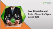 PPT – SIX SIGMA GREEN BELT TRAINING PowerPoint presentation | free to ...