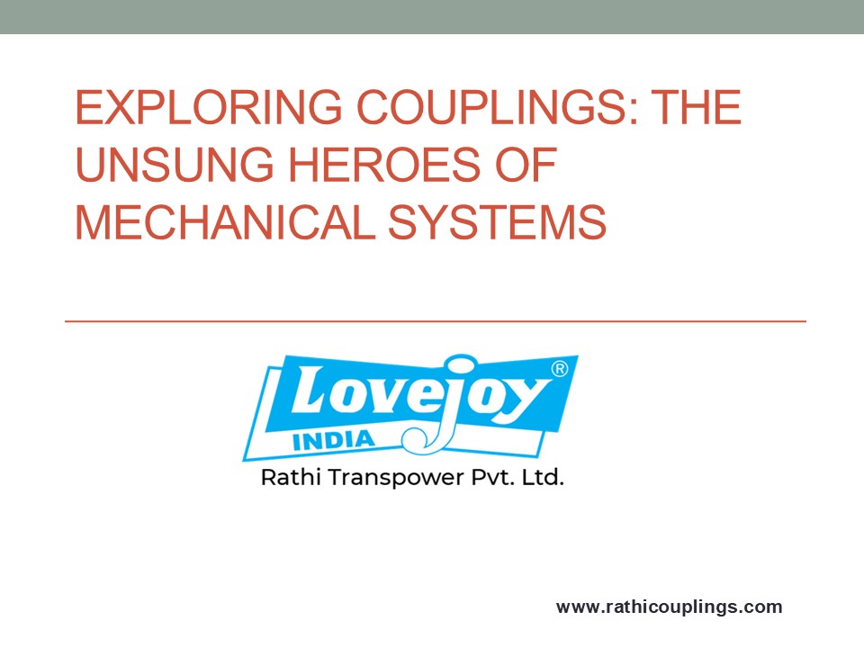 Exploring Types of Couplings presentation | free to download