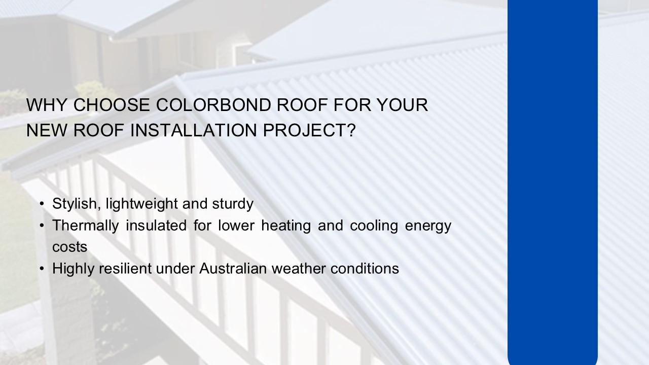PPT – COLORBOND Roof Installation|Roofing Contractors for New Installation|Skilled Installers ...
