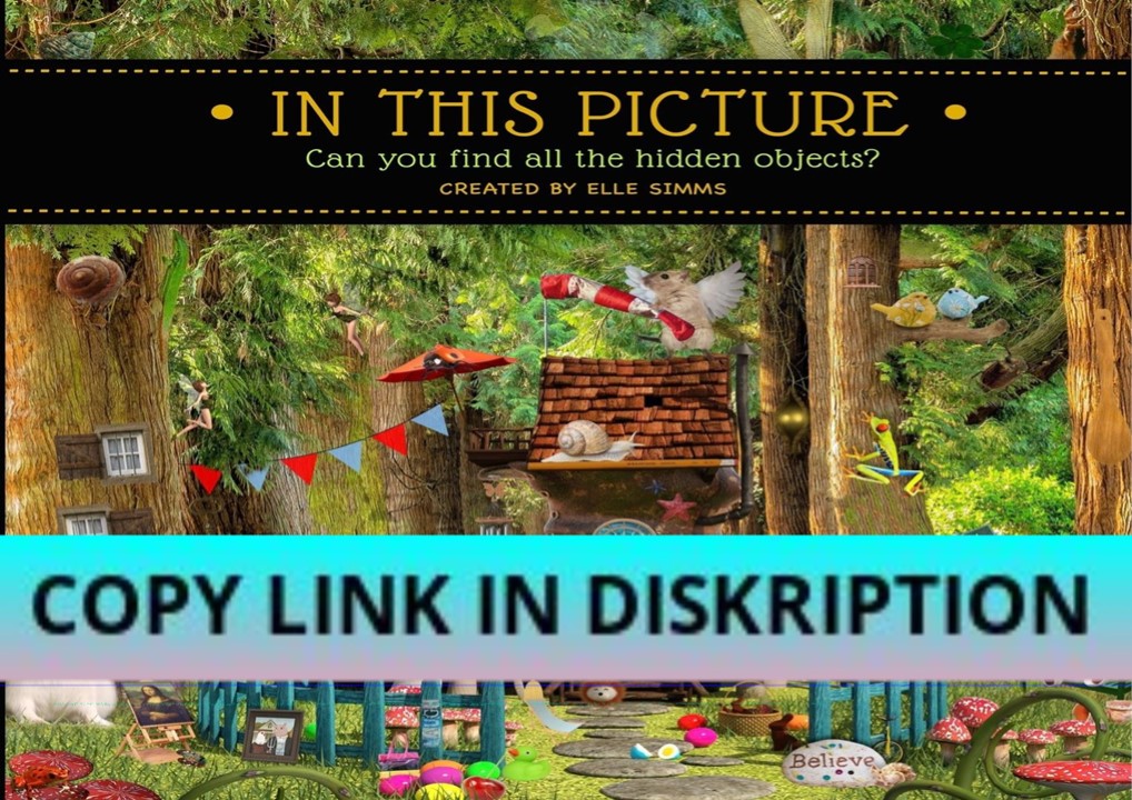 PDF/DOWNLOAD In This Picture: Can you find all the hidden objects ...