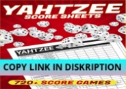PPT – Download [PDF] Yahtzee Score Sheets: Yahtzee Score Pads 6 x 9 ...