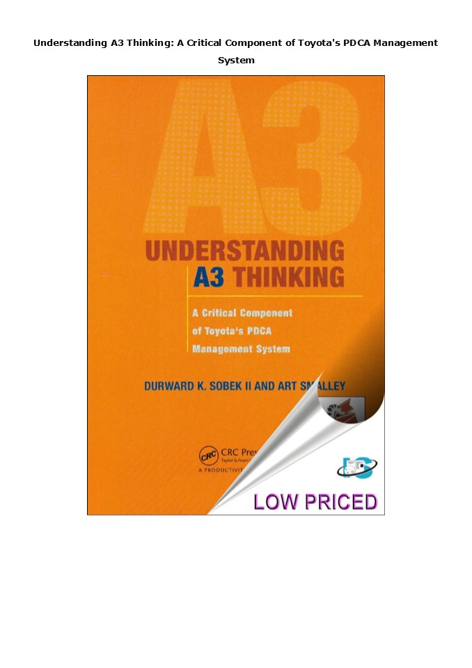 PPT – [DOWNLOAD]PDF Understanding A3 Thinking: A Critical Component of ...