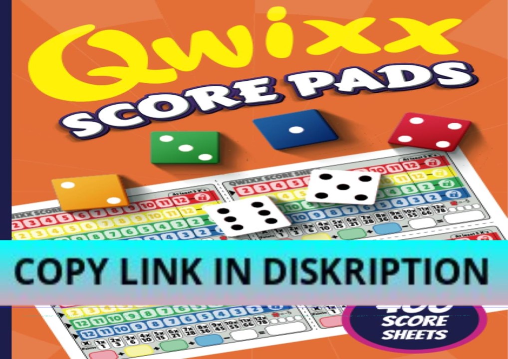 PPT – READ [PDF] Qwixx Score Pads: Small 400 Colored Sheets For Board ...