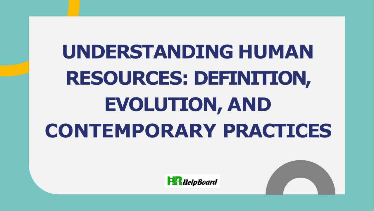 What is HR Meaning presentation | free to download