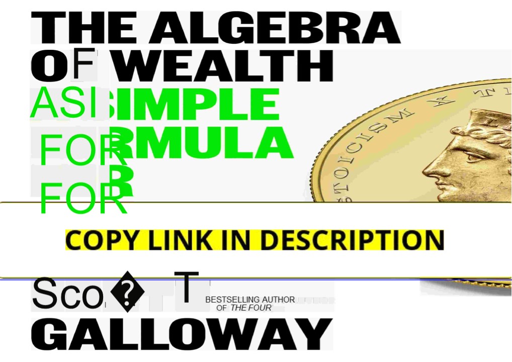 PDF The Algebra of Wealth: A Simple Formula for Financial Security (PDF ...