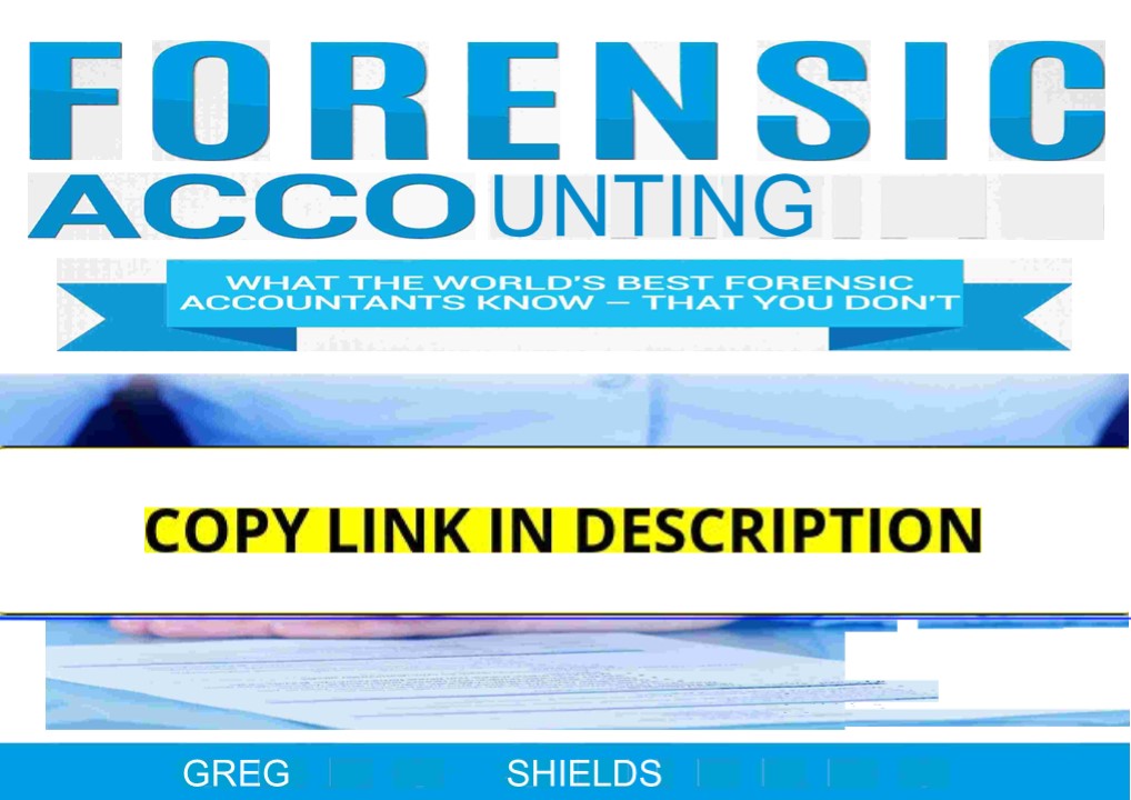 PDF Forensic Accounting: What the World's Best Forensic Accountants ...