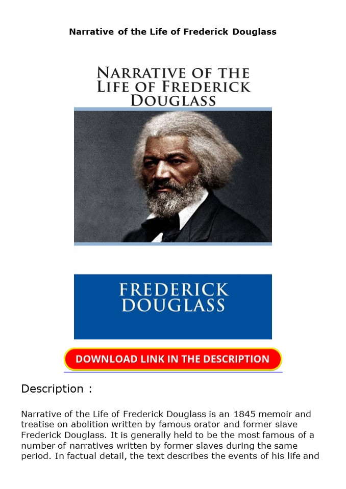 PPT – PDF Narrative of the Life of Frederick Douglass PowerPoint ...