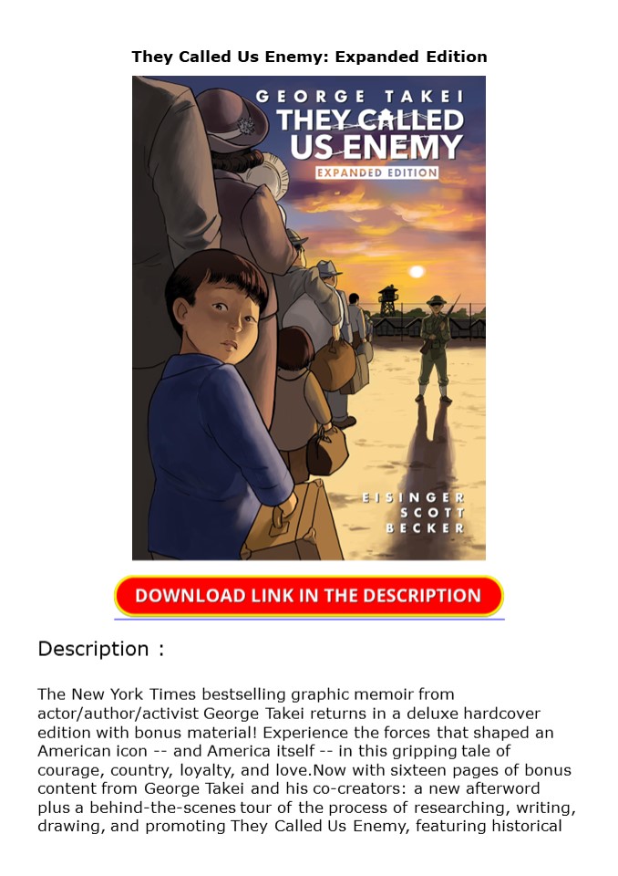 PPT – PDF They Called Us Enemy: Expanded Edition PowerPoint ...