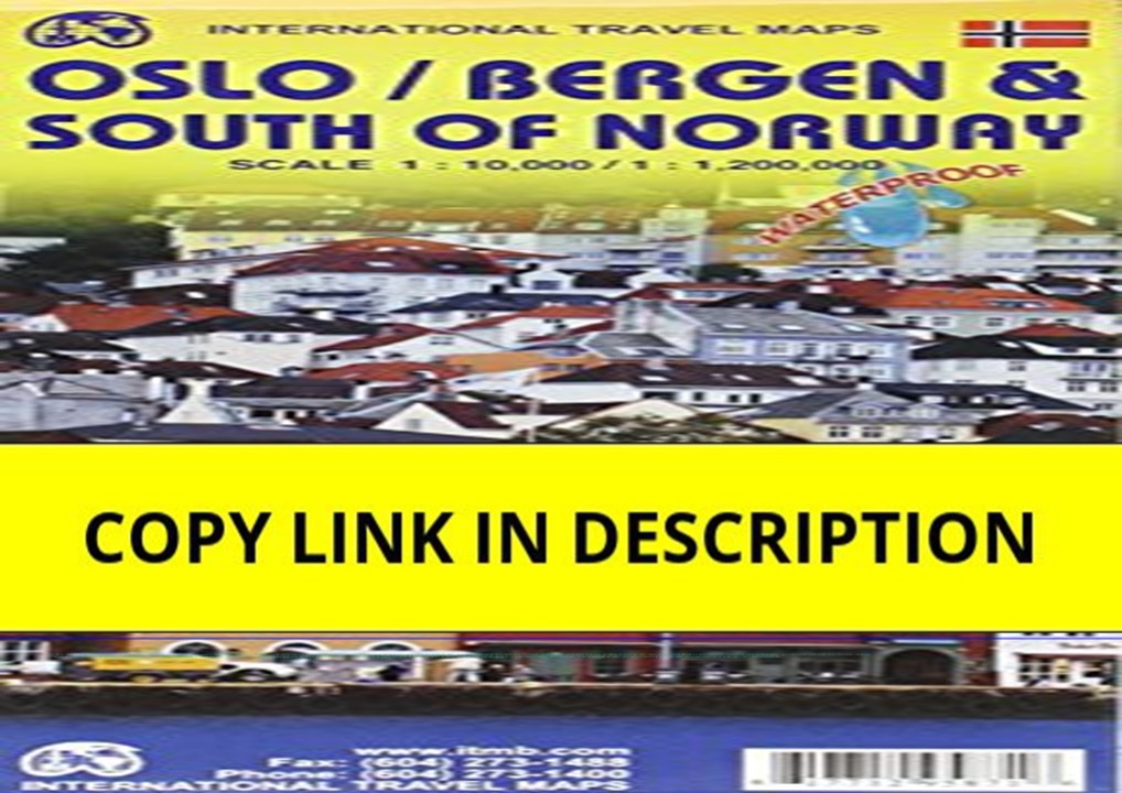 download Oslo / Bergen / South of Norway Travel Reference Map ...