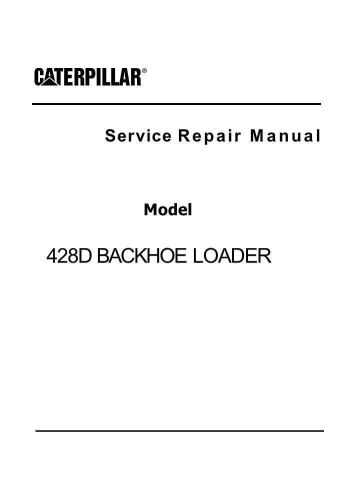 PPT – Caterpillar Cat 428D BACKHOE LOADER (Prefix BNS) Service Repair Manual Instant Download ...