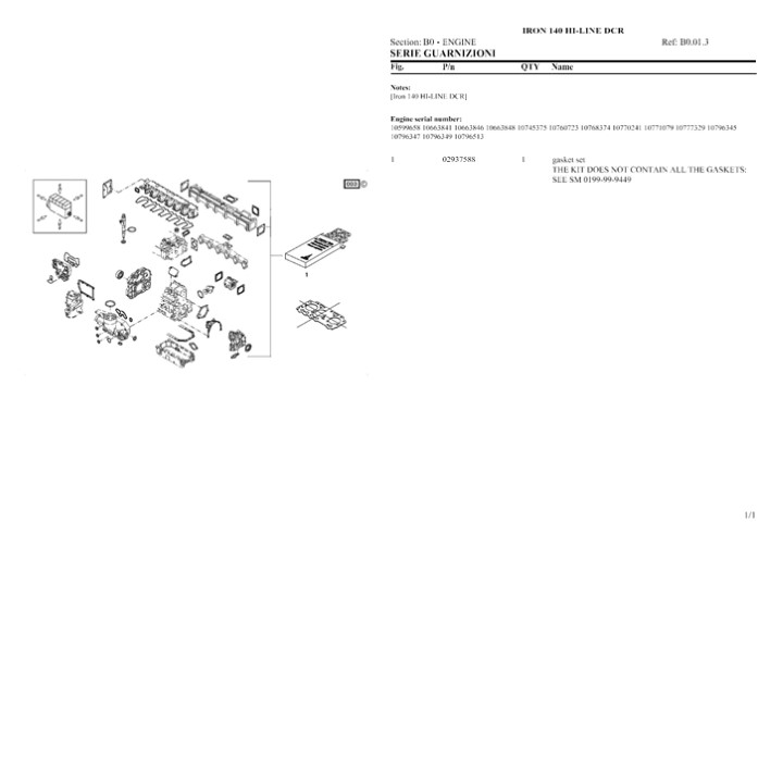 SAME iron 140 hi-line dcr Tier 3 Tractor Parts Catalogue Manual Instant Download presentation ...