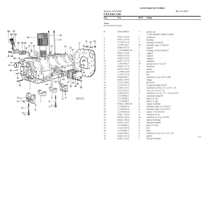 PPT – SAME leopard 90 turbo Tractor Parts Catalogue Manual Instant ...