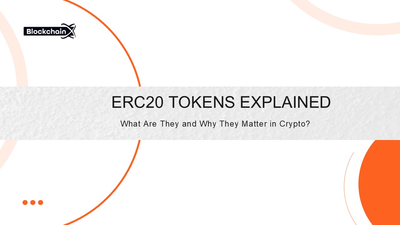 ERC20 Tokens Explained: What Are They and Why They Matter in Crypto? presentation | free to download