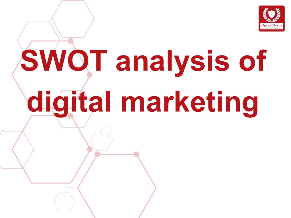 SWOT analysis of digital marketing presentation | free to download