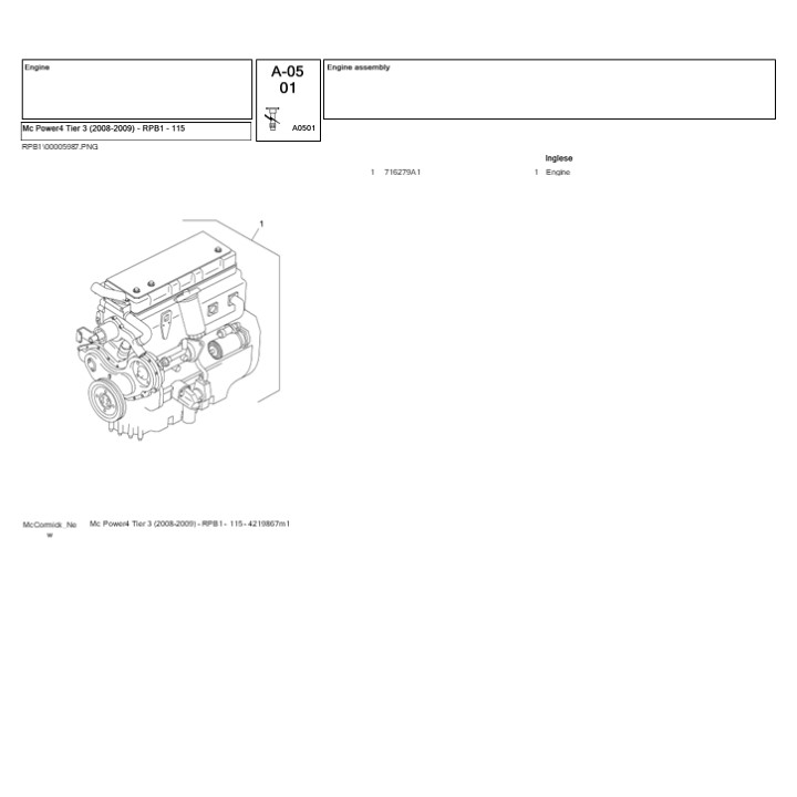 PPT – McCormick Mc Power4 Tier 3 (2008-2009) - RPB1 - 115 Tractor Parts ...