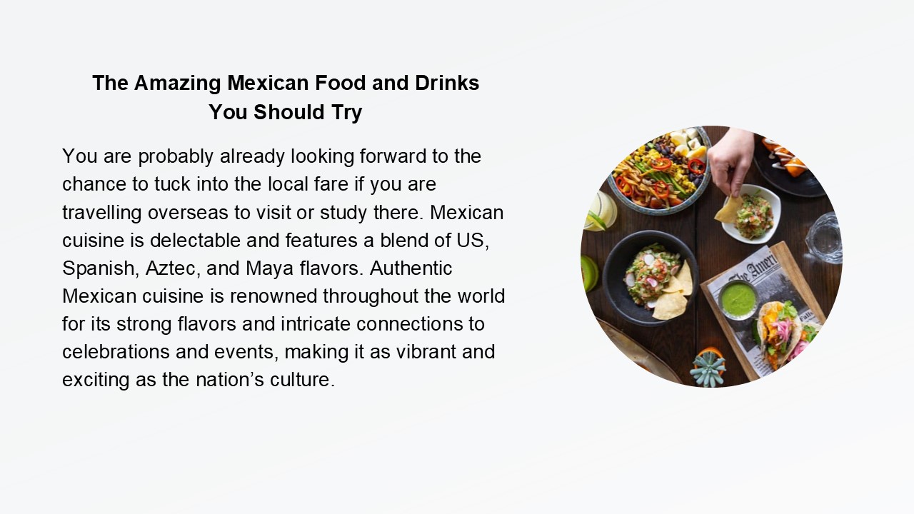 PPT – The Amazing Mexican Food and Drinks You Should Try PowerPoint ...