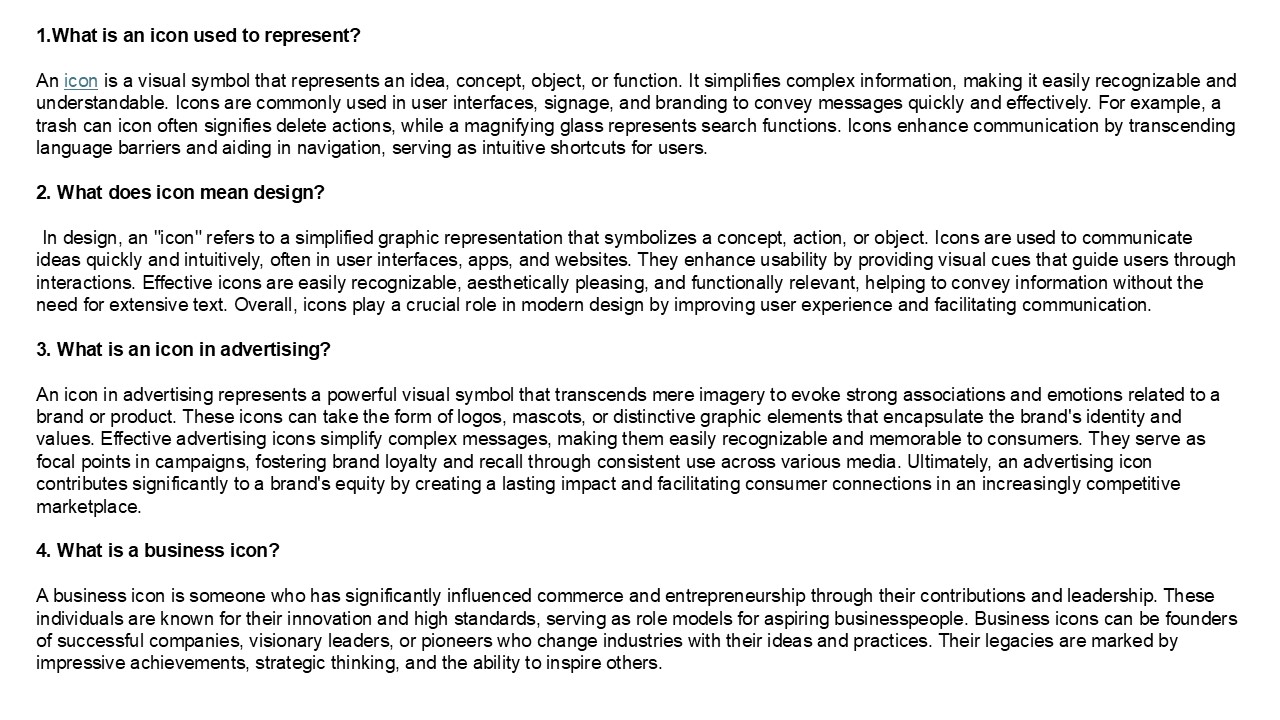 Enhancing User Experience: The Role of Icons in Effective Communication ...