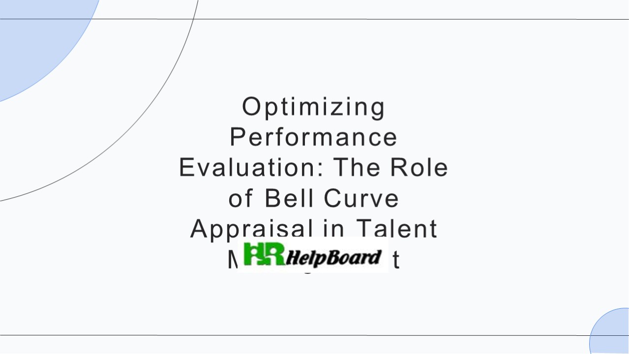 Bell curve appraisal , Why bell curve in performance appraisal ...