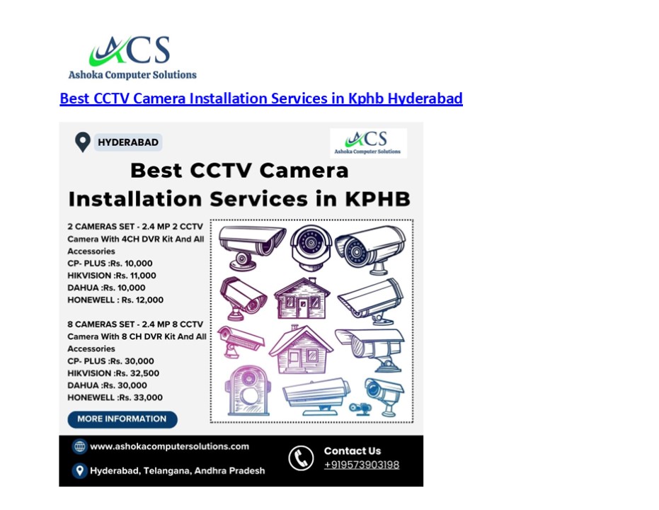 PPT – Best CCTV Camera Installation Services in Kphb Hyderabad PowerPoint presentation | free to ...