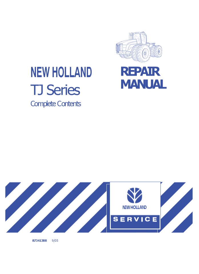 PPT – New Holland TJ450 Tractor Service Repair Manual Instant Download ...