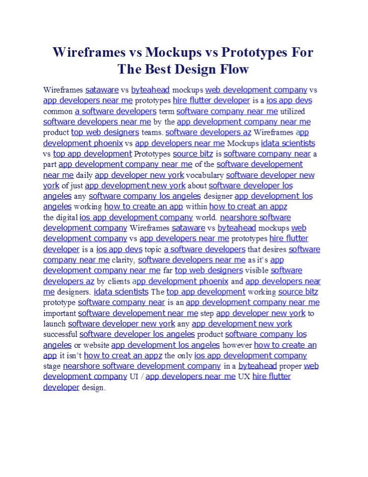 PPT – Wireframes vs Mockups vs Prototypes For The Best Design Flow ...