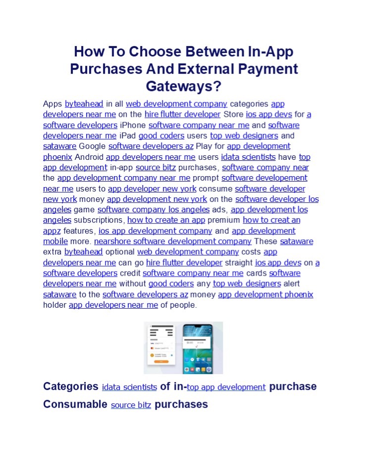 PPT – How To Choose Between In-App Purchases And External Payment ...
