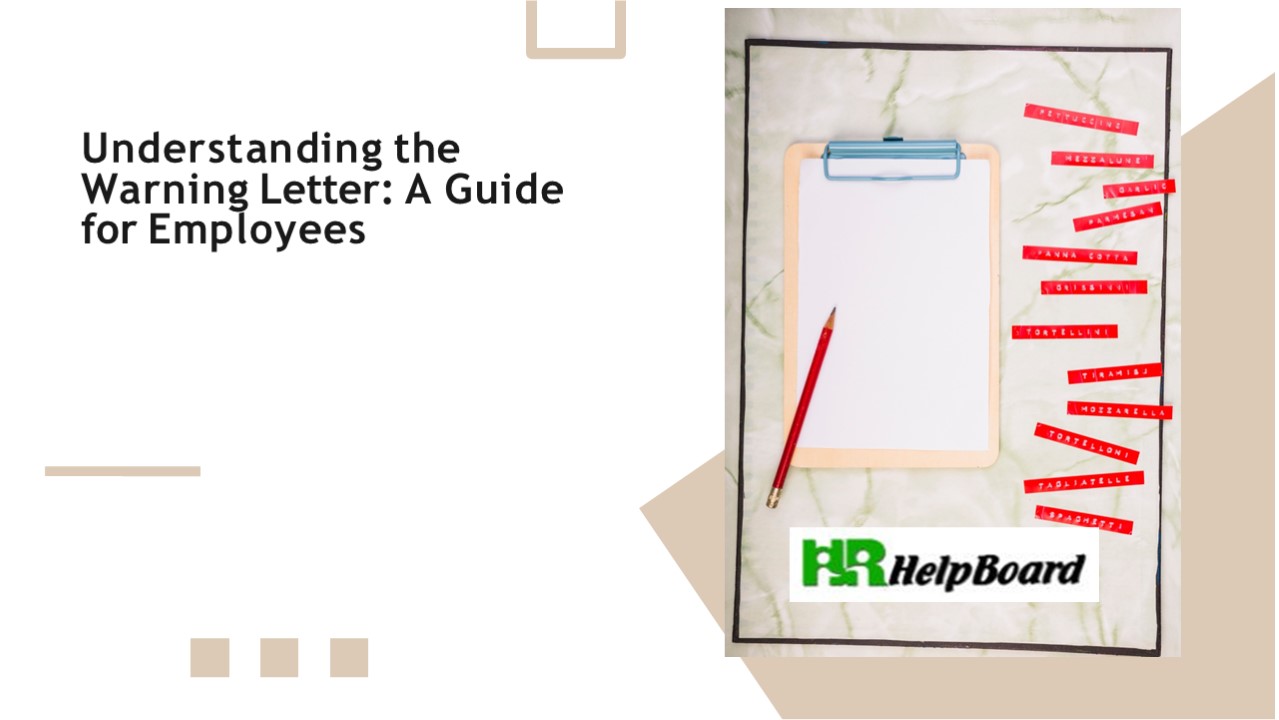 PPT – Final Warning Letter to Employee for Misconduct , Written Warning Template PowerPoint ...