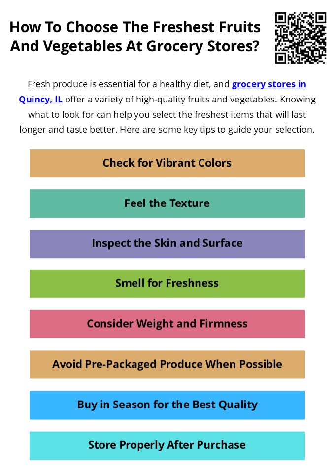 PPT – How To Choose The Freshest Fruits And Vegetables At Grocery ...