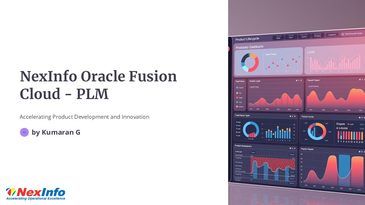 Improve Collaboration with Oracle Fusion Cloud PLM by NexInfo ...