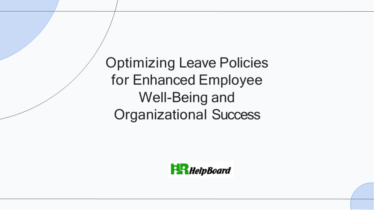 Leave Policy for Employees, Leave Policy Sample, Leave of Absence ...