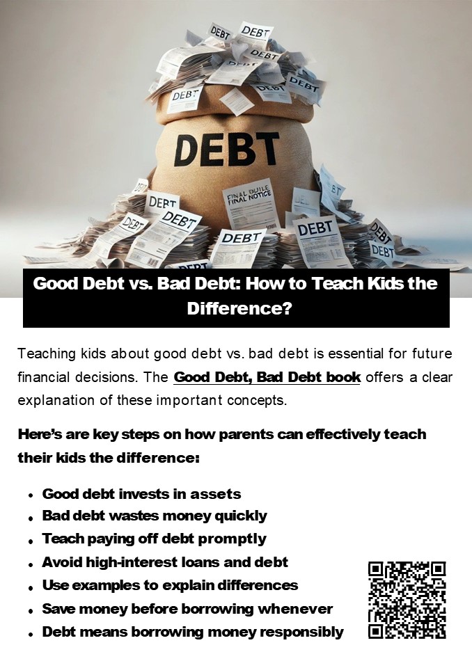 Good Debt vs. Bad Debt: How to Teach Kids the Difference? presentation ...