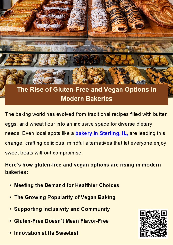 The Rise of Gluten-Free and Vegan Options in Modern Bakeries ...