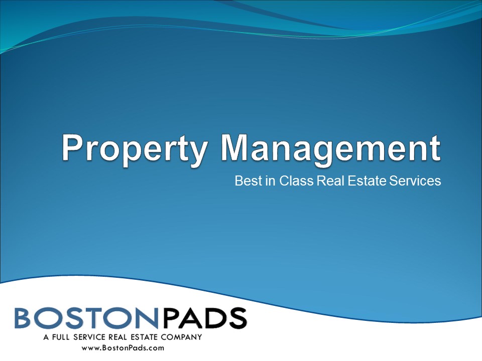 Property Management presentation | free to download