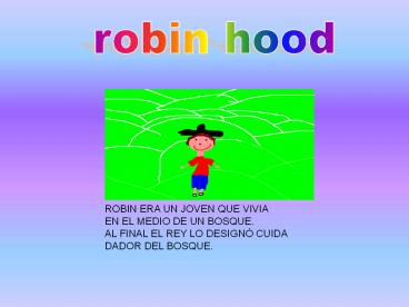 PPT – Robin Hood 3 PowerPoint presentation | free to download - id ...