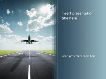 Plane Taking Off presentation | free to download