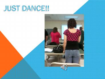 JUST DANCE presentation | free to download