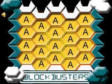 Interactive TEFL Game: Blockbusters Version 2 presentation | free to ...