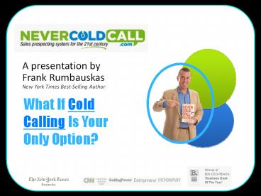 PPT – Cold Calling with Social Media PowerPoint presentation | free to ...