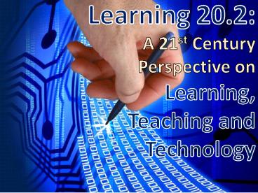 Digital technology and learning presentation | free to view