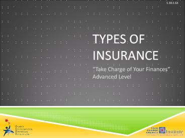 Types of insurance presentation | free to view