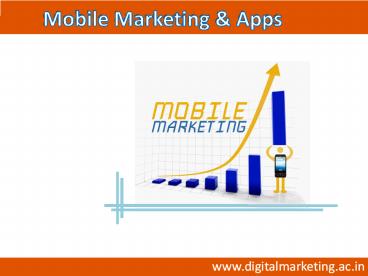 PPT – Mobile Marketing and mobile apps PowerPoint presentation | free ...