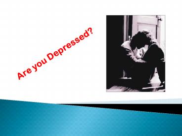 Depression presentation | free to download