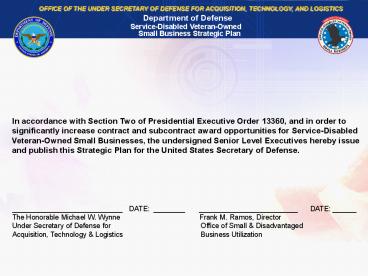 PPT – Department of Defense PowerPoint presentation | free to download ...