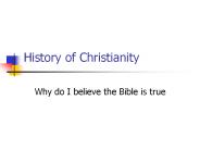 History of Christianity presentation | free to download